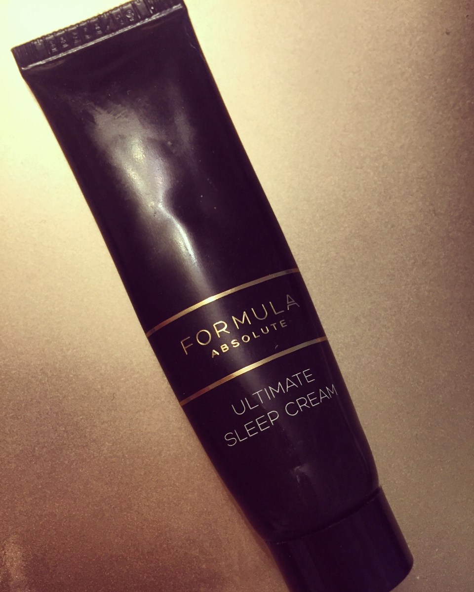 Formula Absolute Sleep Cream – Review – Beauty and the Ballroom